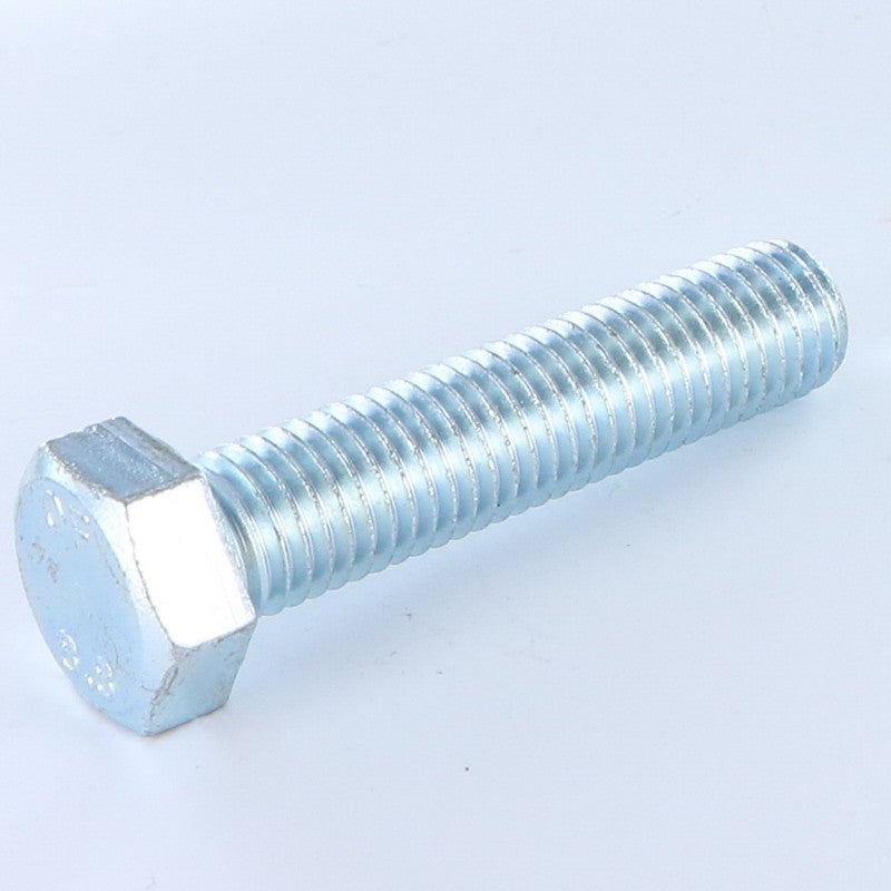 Vis métaux Tête hexagonale TH M12X100 Classe 8.8 Acier zingué - 10 ...