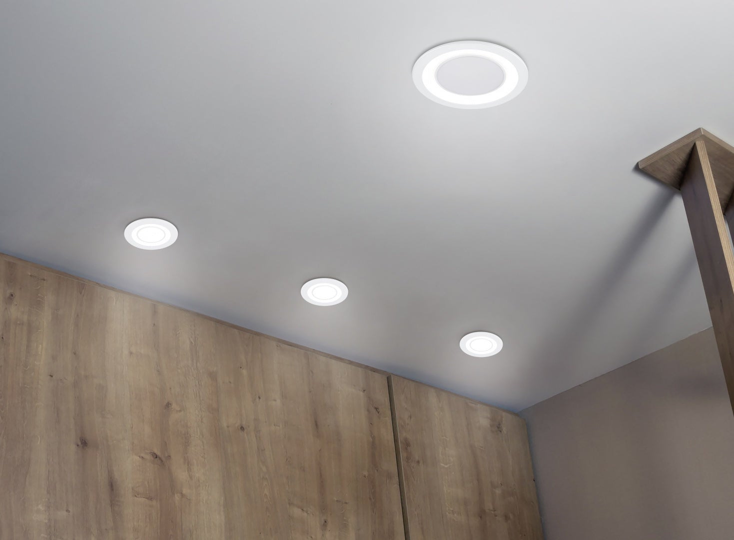 Faretto da Incasso, "Core", Plastica, Bianco, 3x14cm | Leroy Merlin