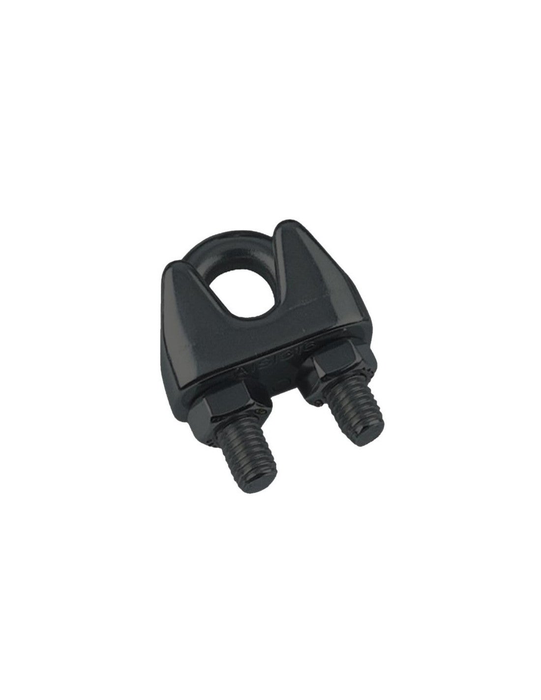 Serre cable étrier Inox A4 Noir Pour Câble De Diamètre 10-1 pièce ...