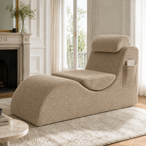 Silla de ocio moderna con un diseño único y ergonómico, fabricada en ...