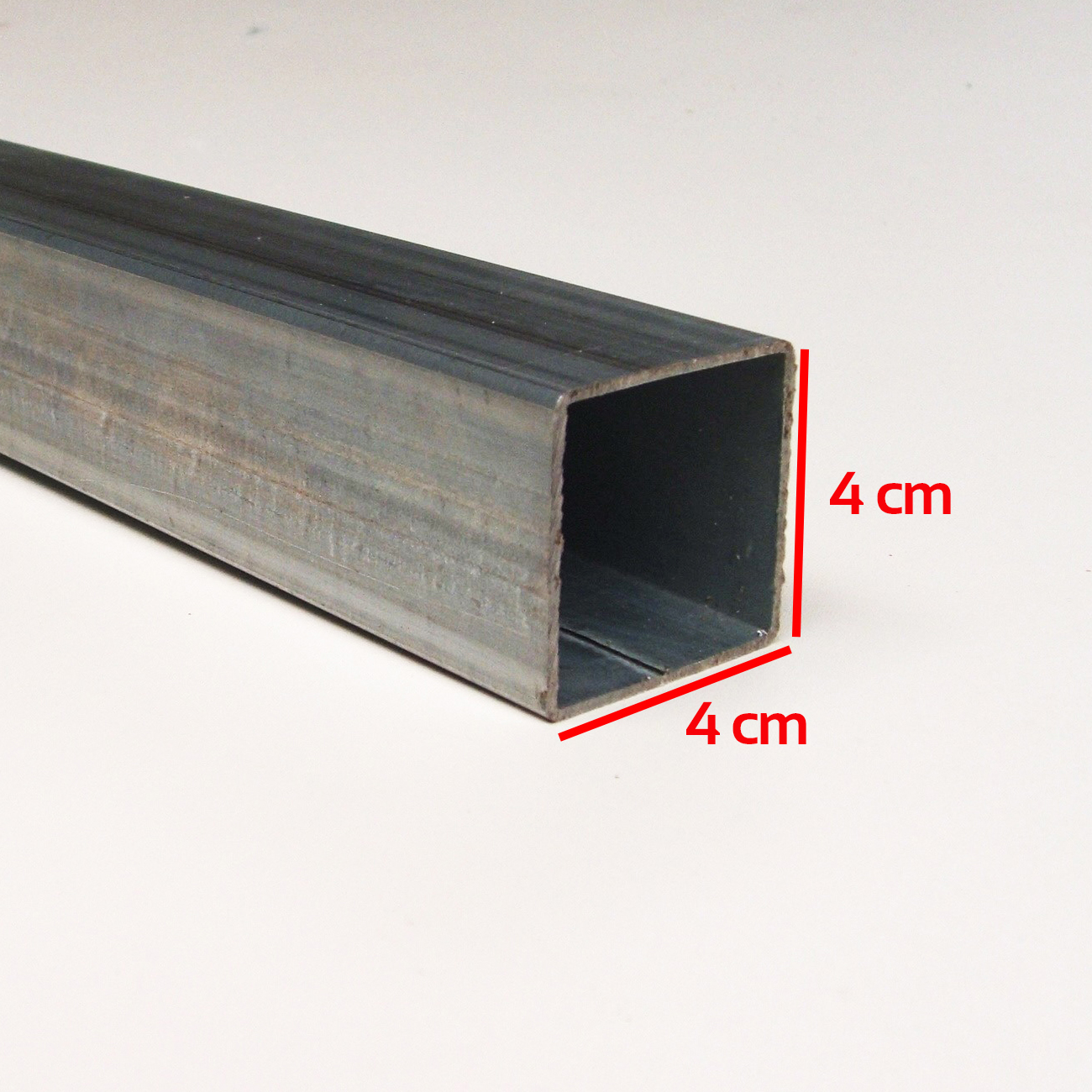 Perfil de hierro galvanizado 40x40 - refuerzo para perfil H y perfil esquinero para tabique de ...