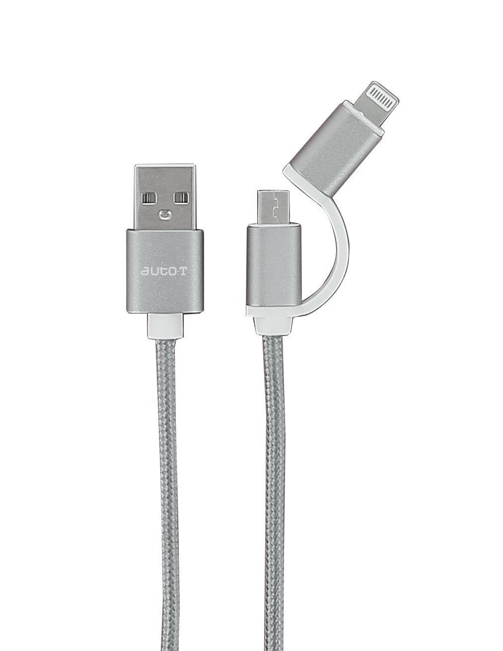 Cable 2 en 1 micro-usb/iPhone | Leroy Merlin