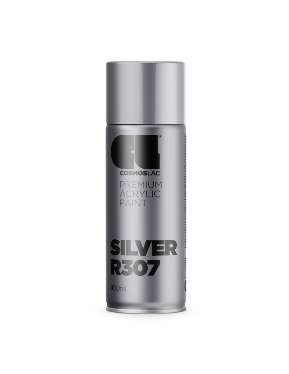 CL COSMOS LAC - SPRAY PREMIUM ACRYLIC BRILLANTE R307 PLATA 400 ML ...