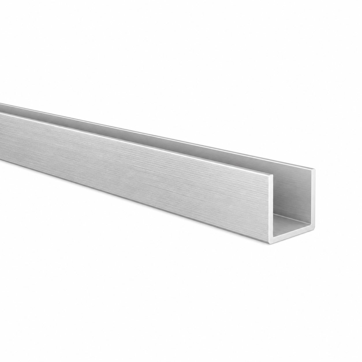 REI | Profilé U aluminium | 10x10 mm | longueur 1000 mm | brut | modèle ...
