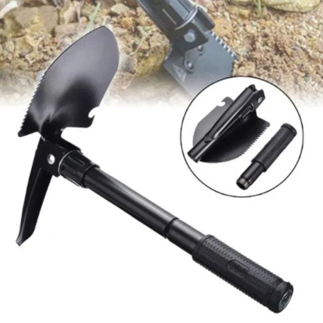 Pelle de camping pliable pour le jardinage, le camping, la randonnée, l ...