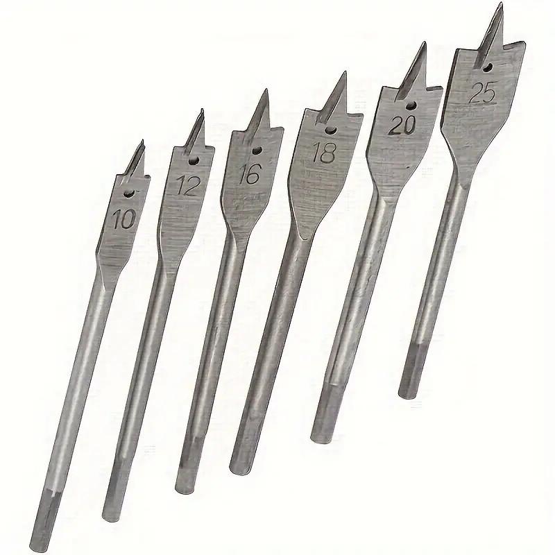 Mèche plate à bois x 6 | Leroy Merlin