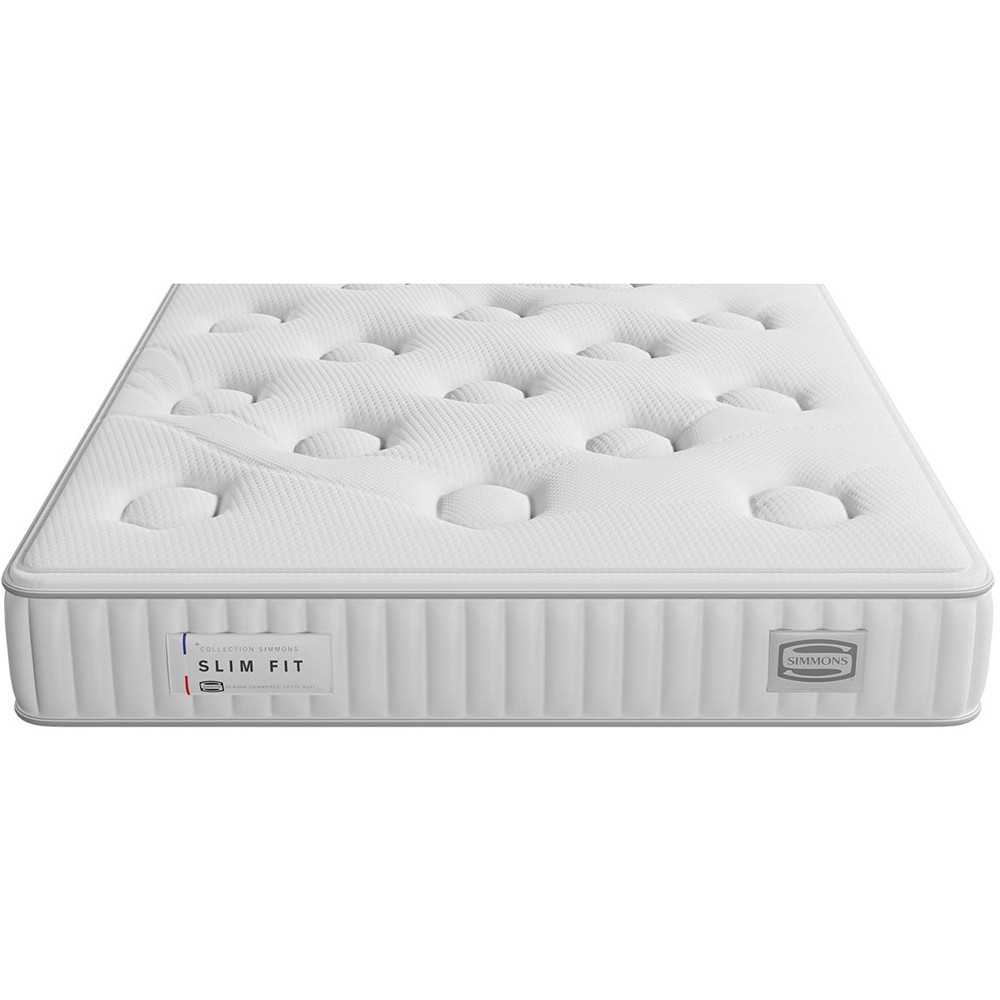 Matelas Simmons SLIM FIT Mi-Ferme 180x200 | Leroy Merlin