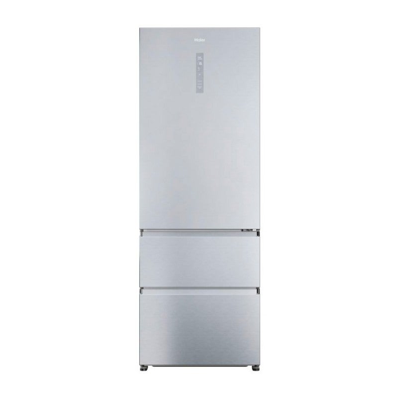 Combi HAIER HTR5720ENMG Plata 200x70cm 3 Puertas E | Leroy Merlin
