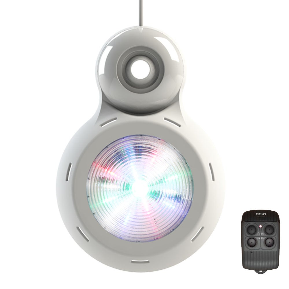 Projecteur led piscine hors-sol 40w rgbw 1150 lm + tc | Leroy Merlin