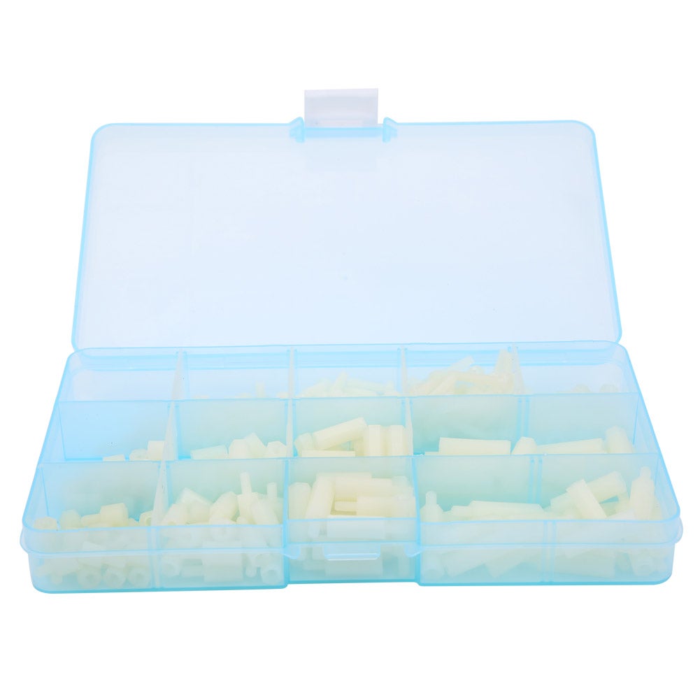Kit d'assortiment d'écrous à vis en nylon M3, 310 pièces, mâle, femelle, femelle, entretoises ...