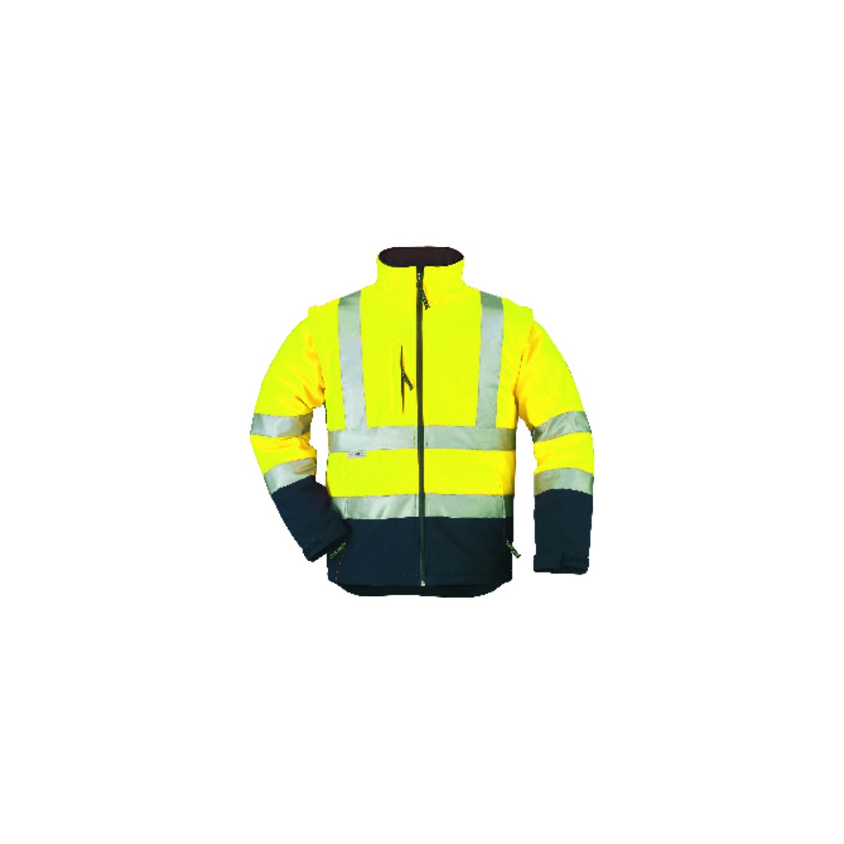 STATION Veste Softshell 2/1, jaune HV/marine, 310g/m² - COVERGUARD ...