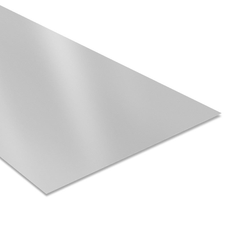 Tôle Plane 2000x1220 mm Acier 0.63 mm Laqué | Aluminium | RAL 9006 ...