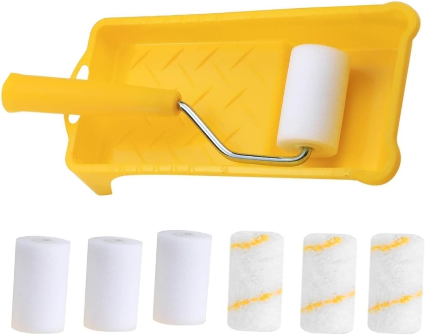 Mini Rouleau de Peinture en Mousse Petit Rouleau de Mousse 6 * 5cm ...