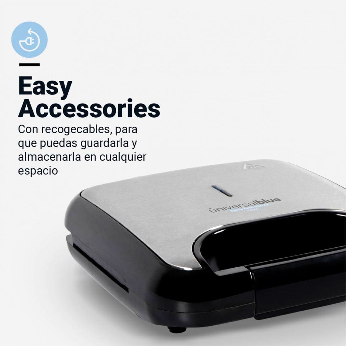 Machine à sandwich Universal Blue 5007X Noir | Leroy Merlin