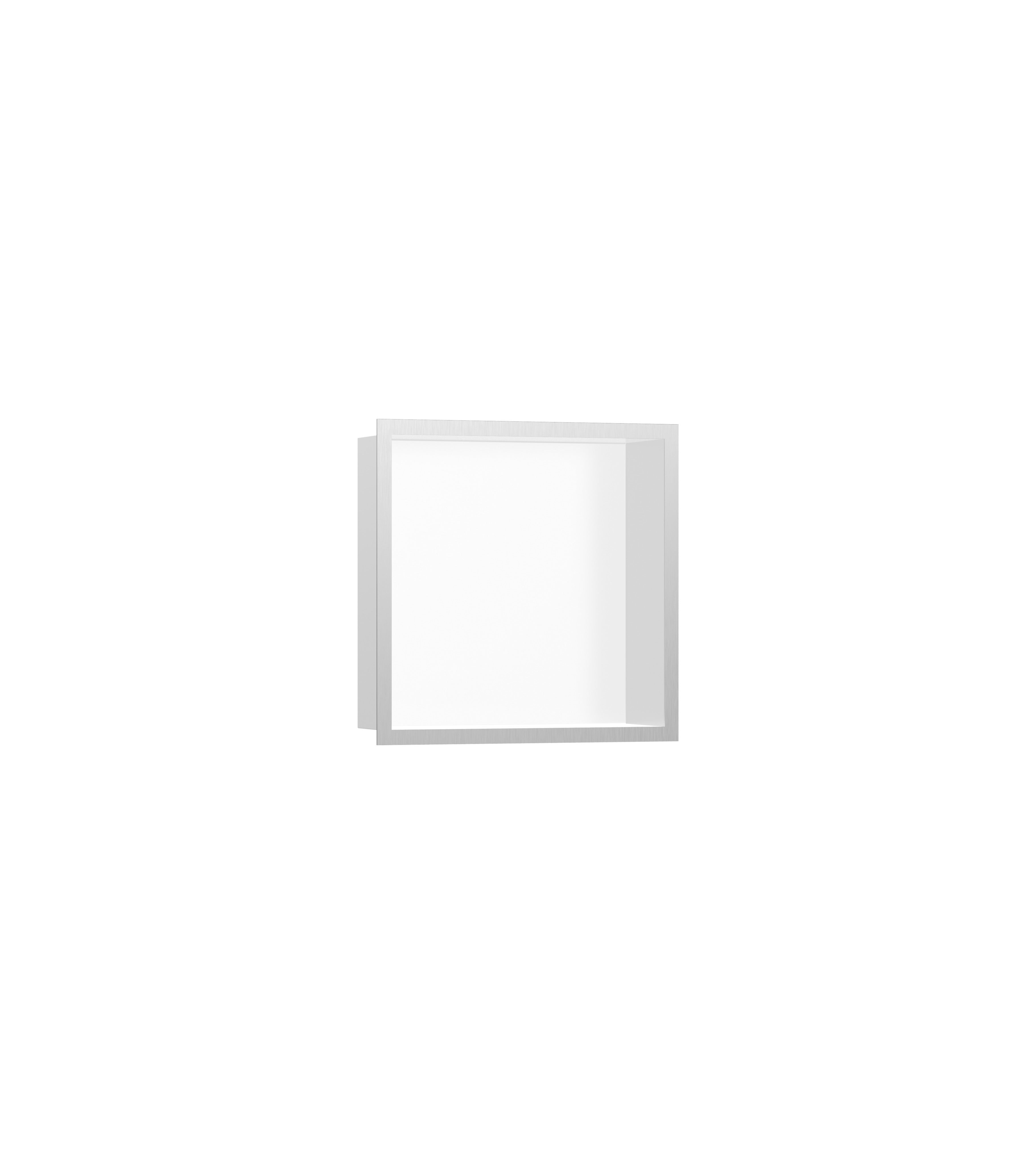 Hansgrohe XtraStoris Individual Niche murale blanc mat avec cadre ...