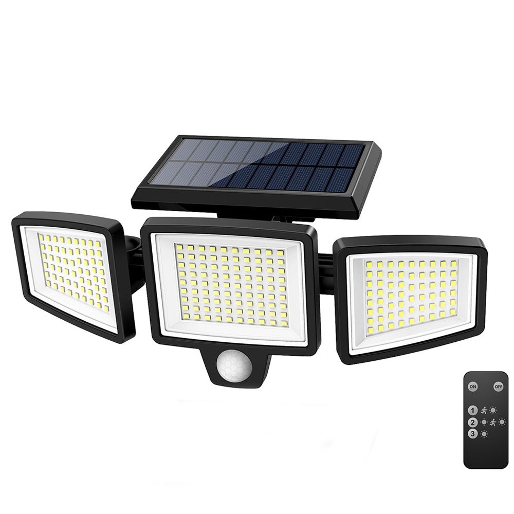 Luces solares LED para exteriores con sensor de movimiento, IP65, 1200 ...