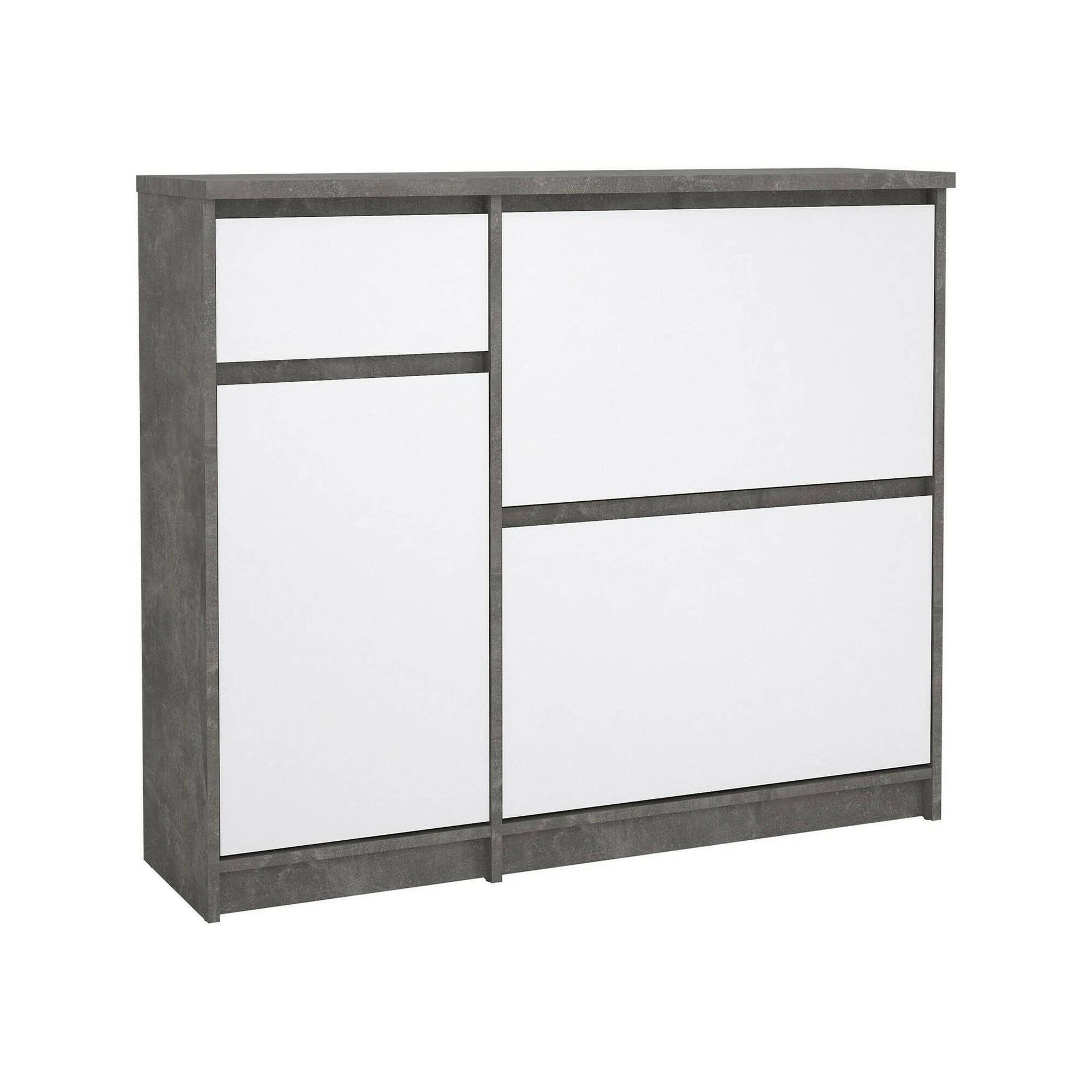 Zapatero, un Cajón un Estante, 12 Pares, 108.9x31.5x92.9h cm Cemento ...