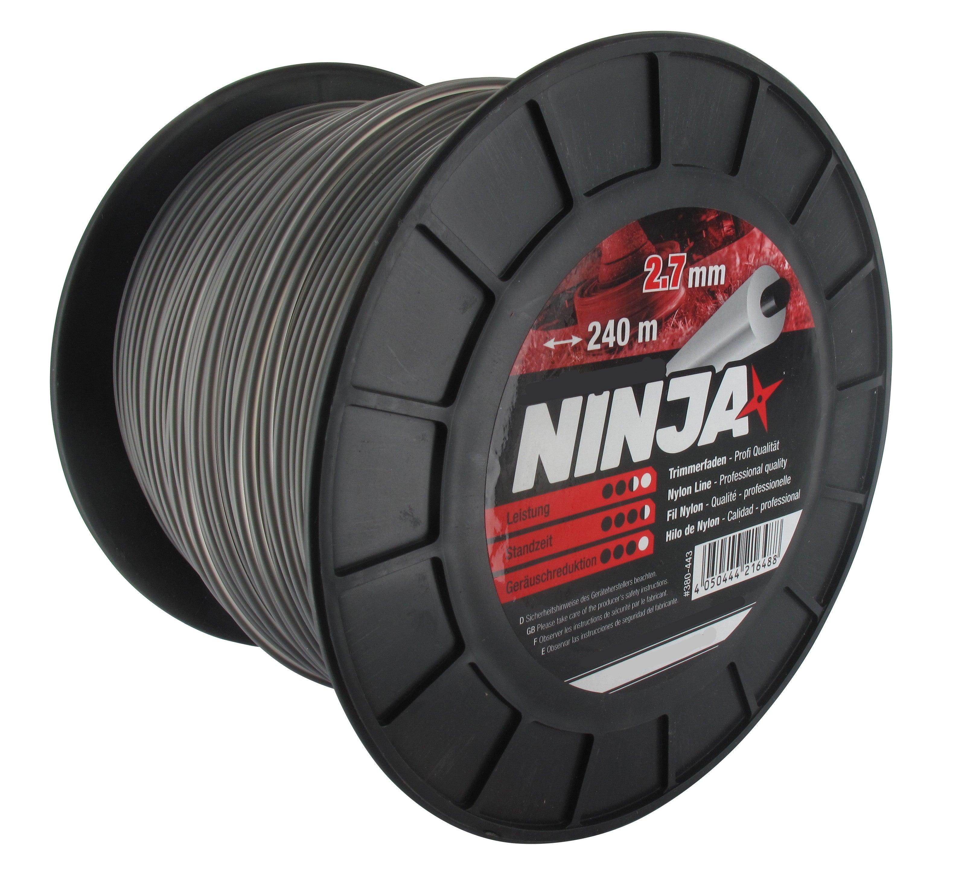 Fil nylon rond NINJA 1510443 | Leroy Merlin