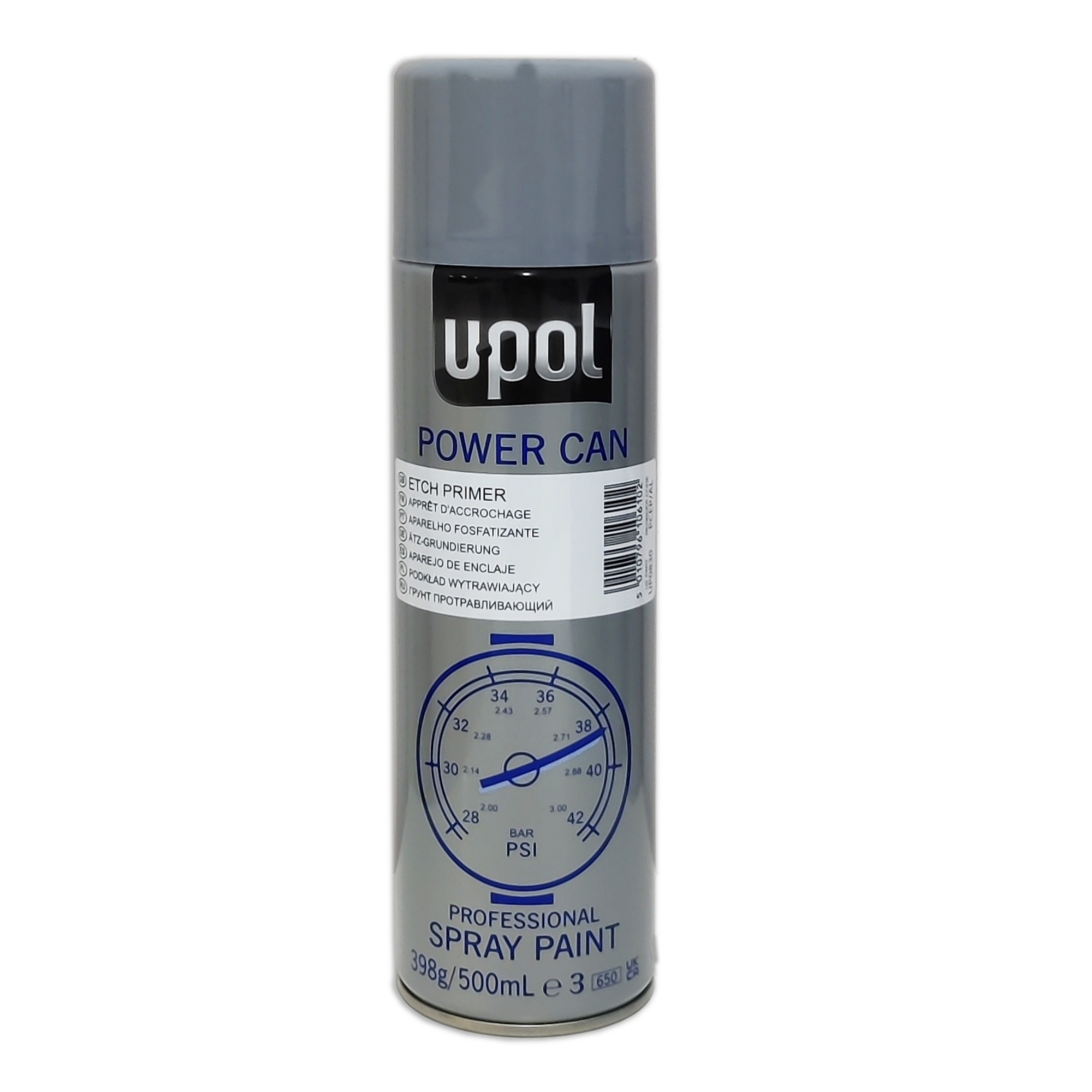 Aérosol U-Pol Power Can Pcep Rigging Anchor Grey 500 Ml | Leroy Merlin