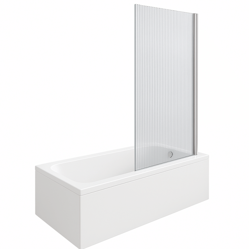 Baignoire droite DURAVIT D-Code 170 x70 cm + Pare bain droit AURYS ...