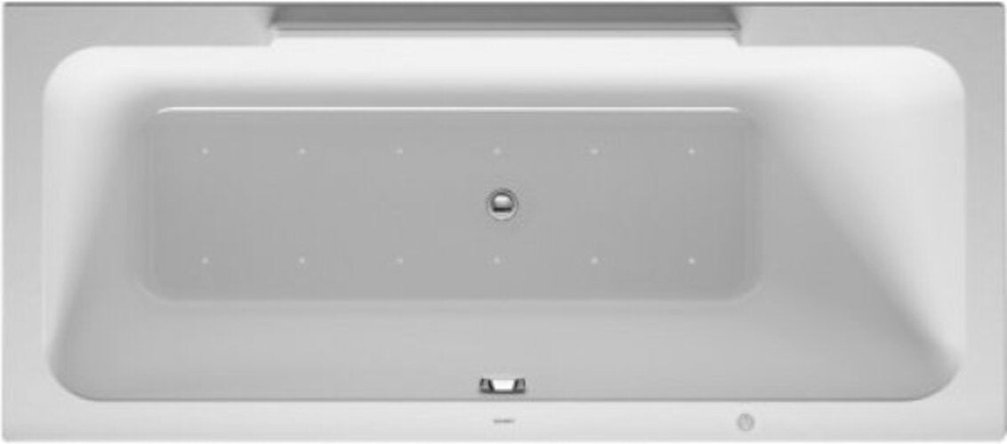 Duravit Baignoire balnéo DuraStyle 1700x750mm, à encastrer ou pour ...