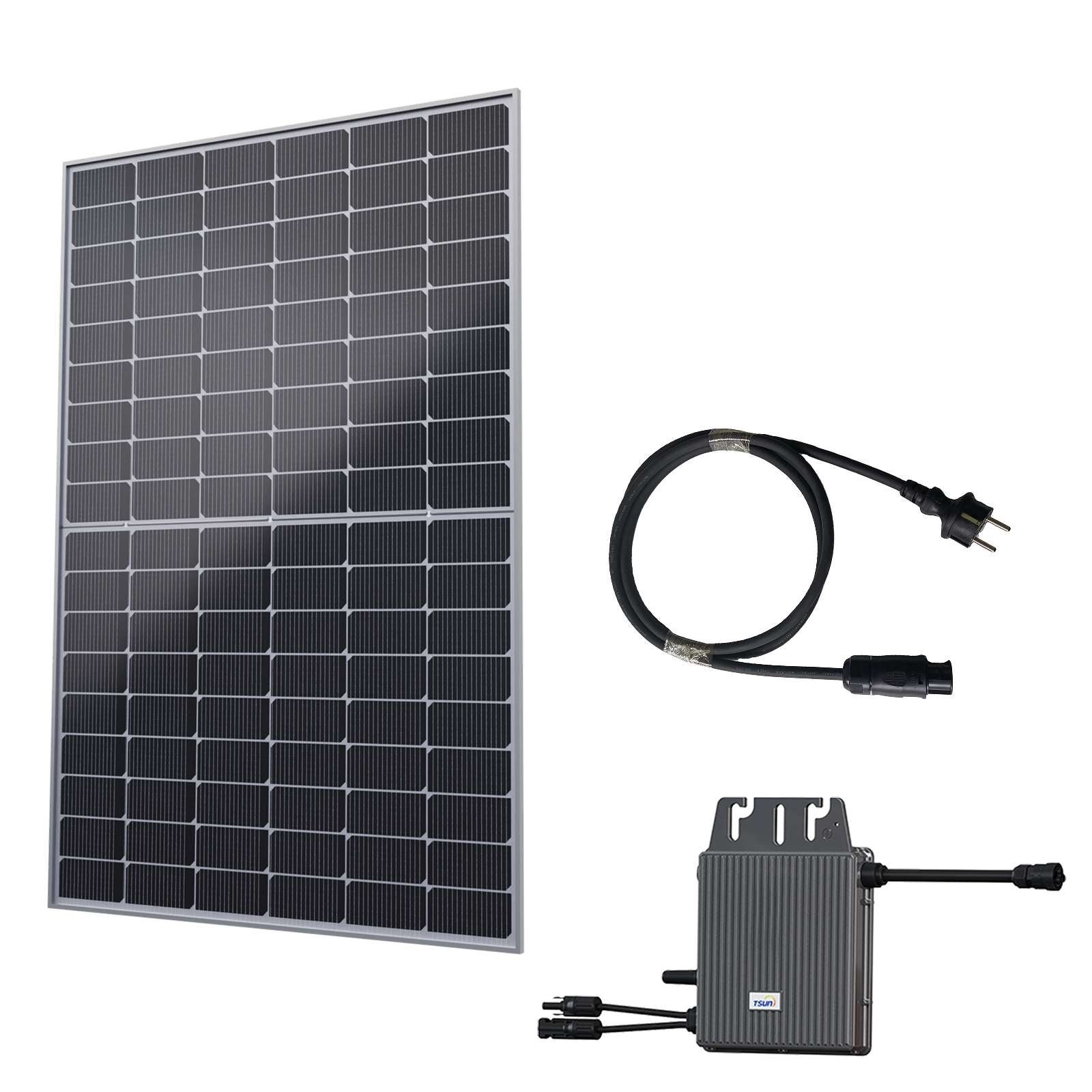 Robinsun®️ Kit solar 400 Basic| 1x Panel solar Hanersun Hi touch 5N ...