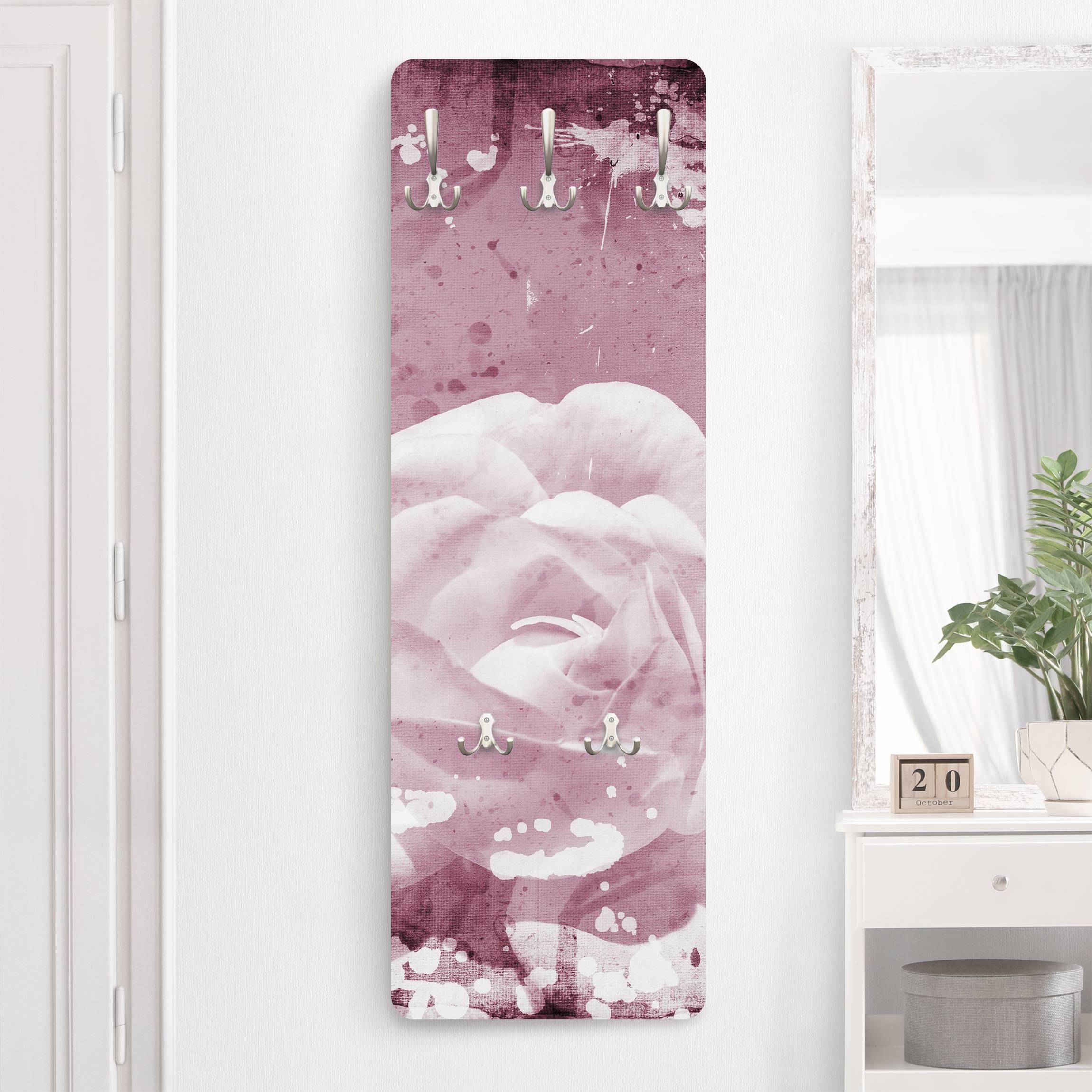 Perchero de pared motivo percha de pared madera perchero recibidor ...