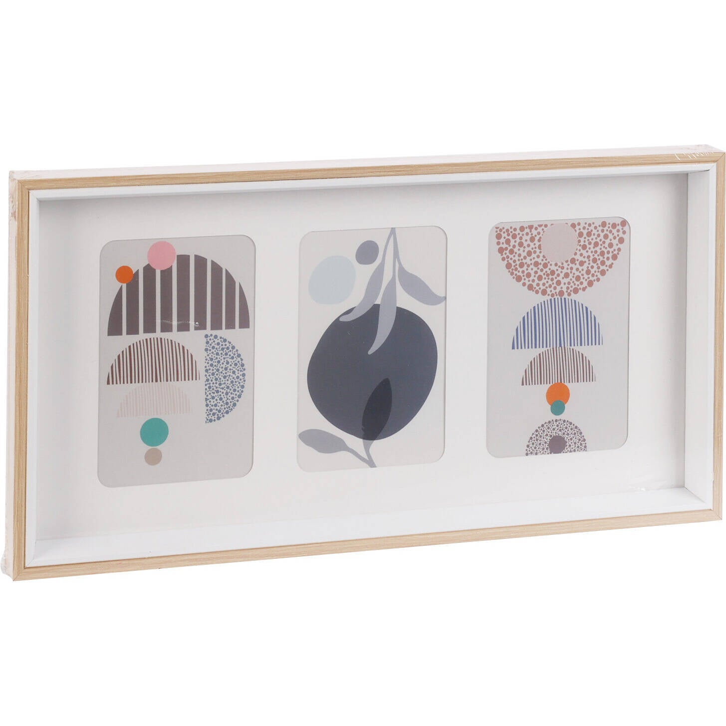 Cadre pour 3 photos, passe-partout, 42 x 22 x 3 cm, Home Styling ...
