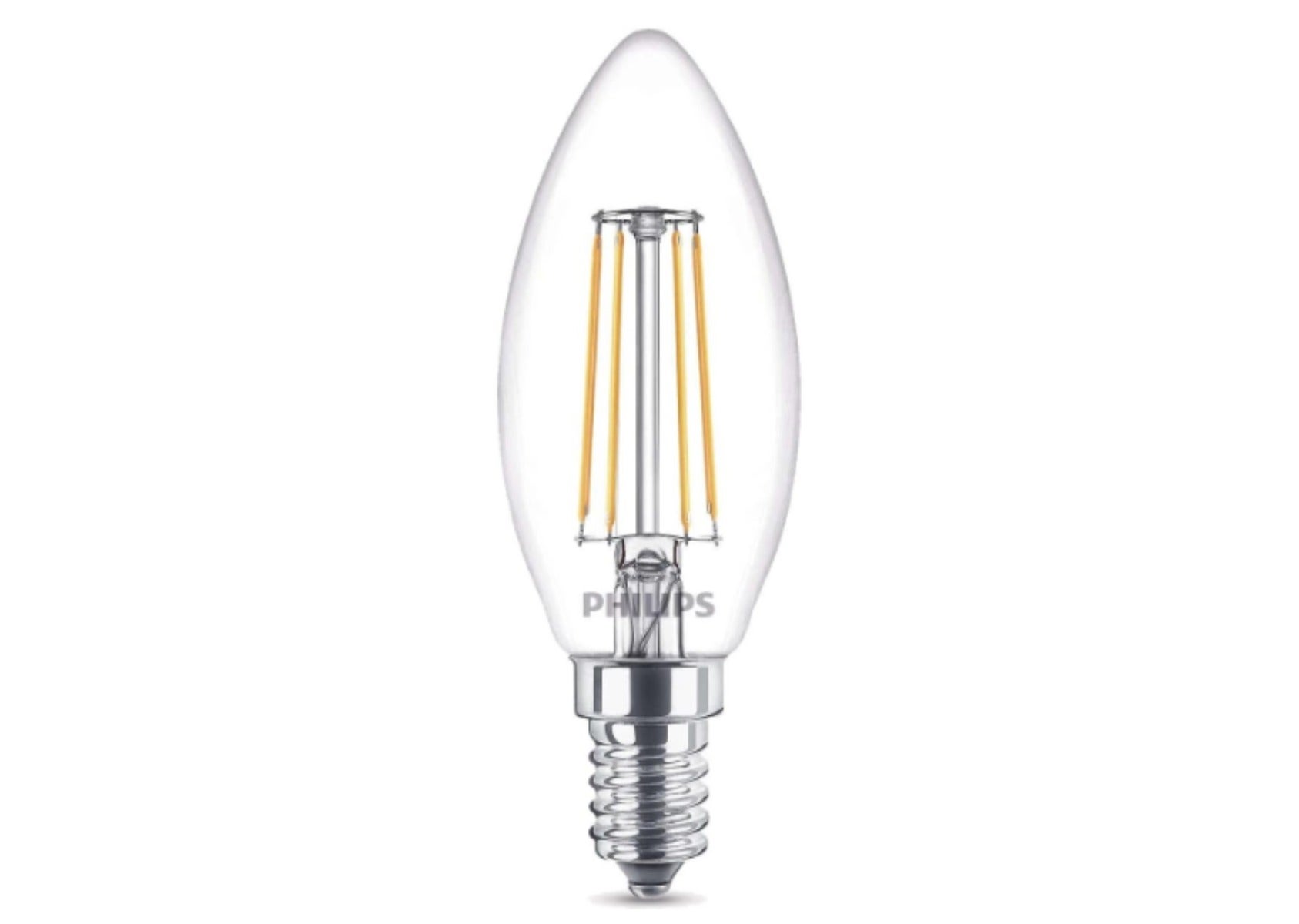 Philips LED Flame E14 Bulbo - 4 W equivalente a 40 W - White cálido ...