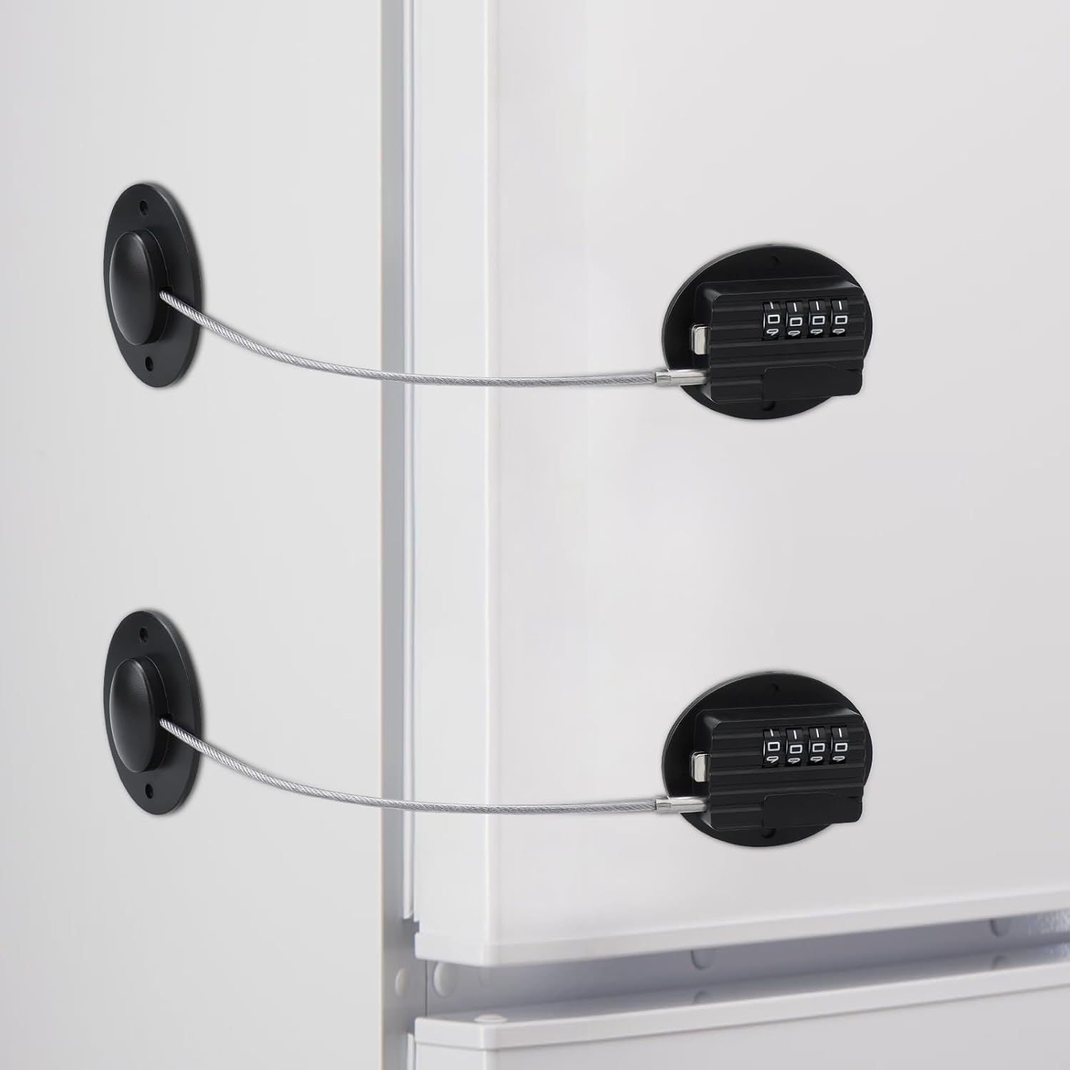 Lot de 2 Securite Fenetre Enfant, Serrures Protection Fenetre Enfant, Verrou de Réfrigérateur ...