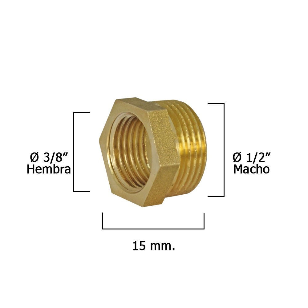 LATON TUERCA REDUCIDA M.1/2"*H.3/8" FIG.241 | Leroy Merlin