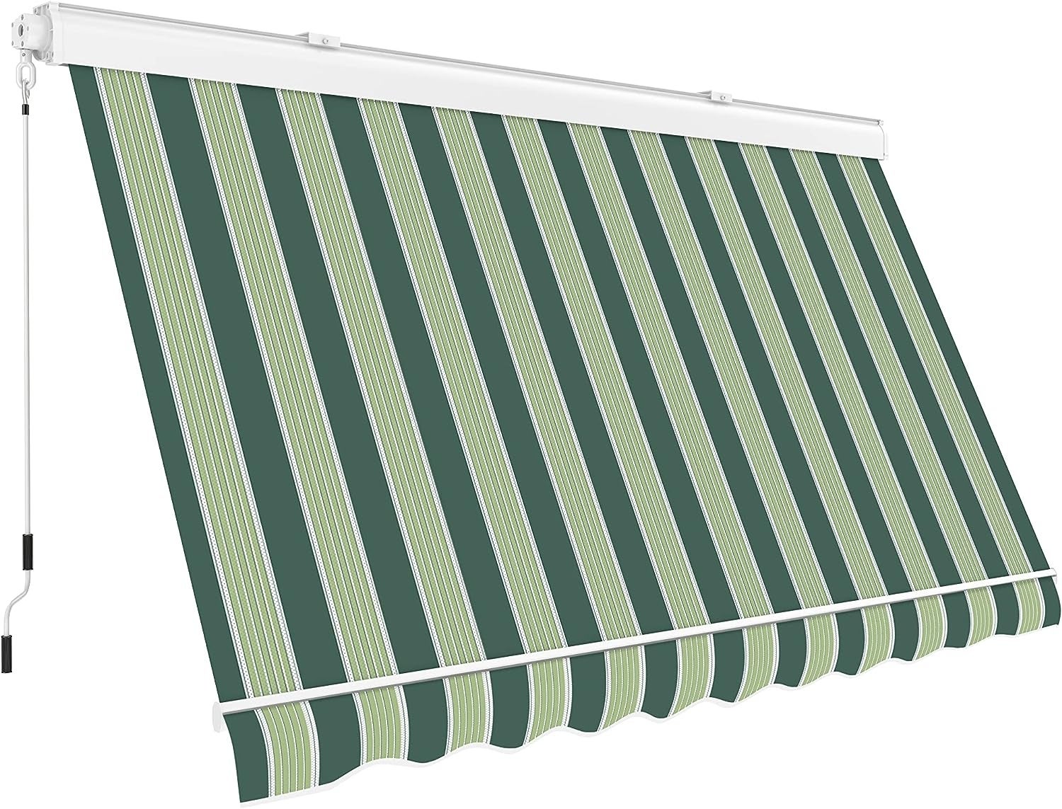 Tenda da sole a Caduta Cassonata in Alluminio Balcone Finestra Soffitto ...