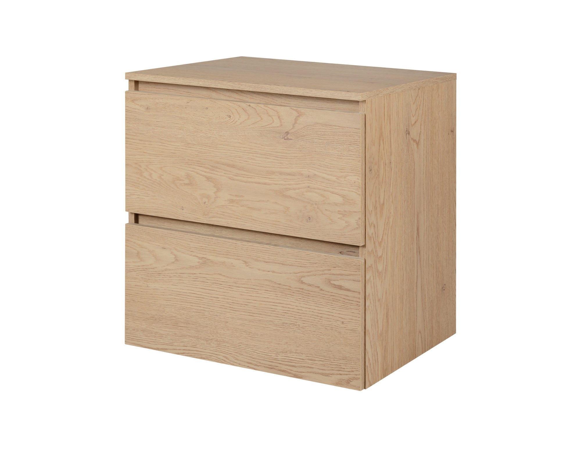 Mueble de baño 60 cm + TOP, Color: Roble Claro, 60 x 46 x 60,7 cm ...