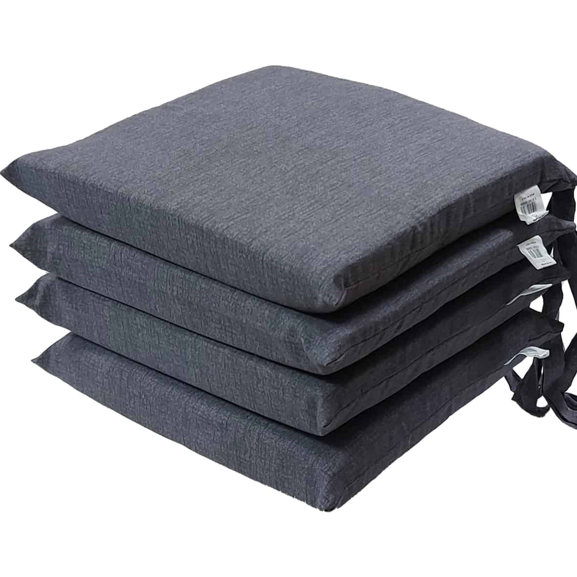 Lot de 4 coussins de chaise Sorrento déhoussables à double face avec ...