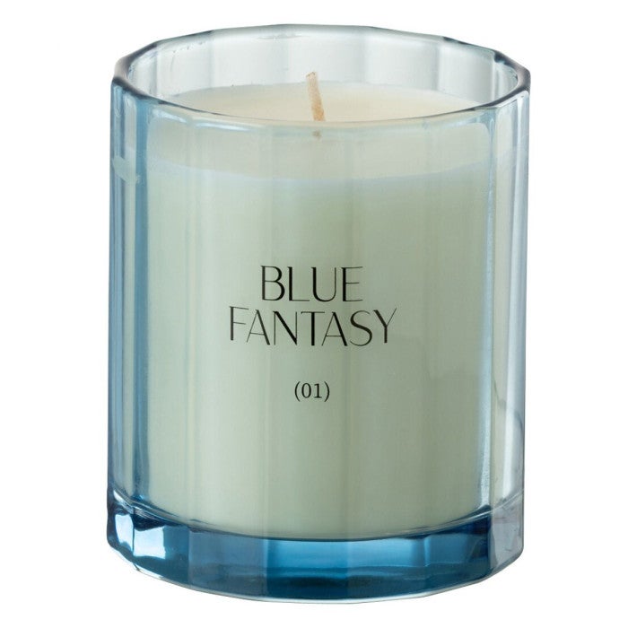 Bougie Parfumée Design "Elie" 10cm Blue Fantasy | Leroy Merlin