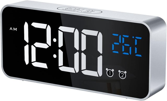 Radio reloj despertador digital: despierta puntual y disfruta de alarma ...