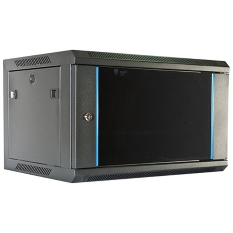 Armario Rack Mural 2LAN 6U Negro 19" | Leroy Merlin