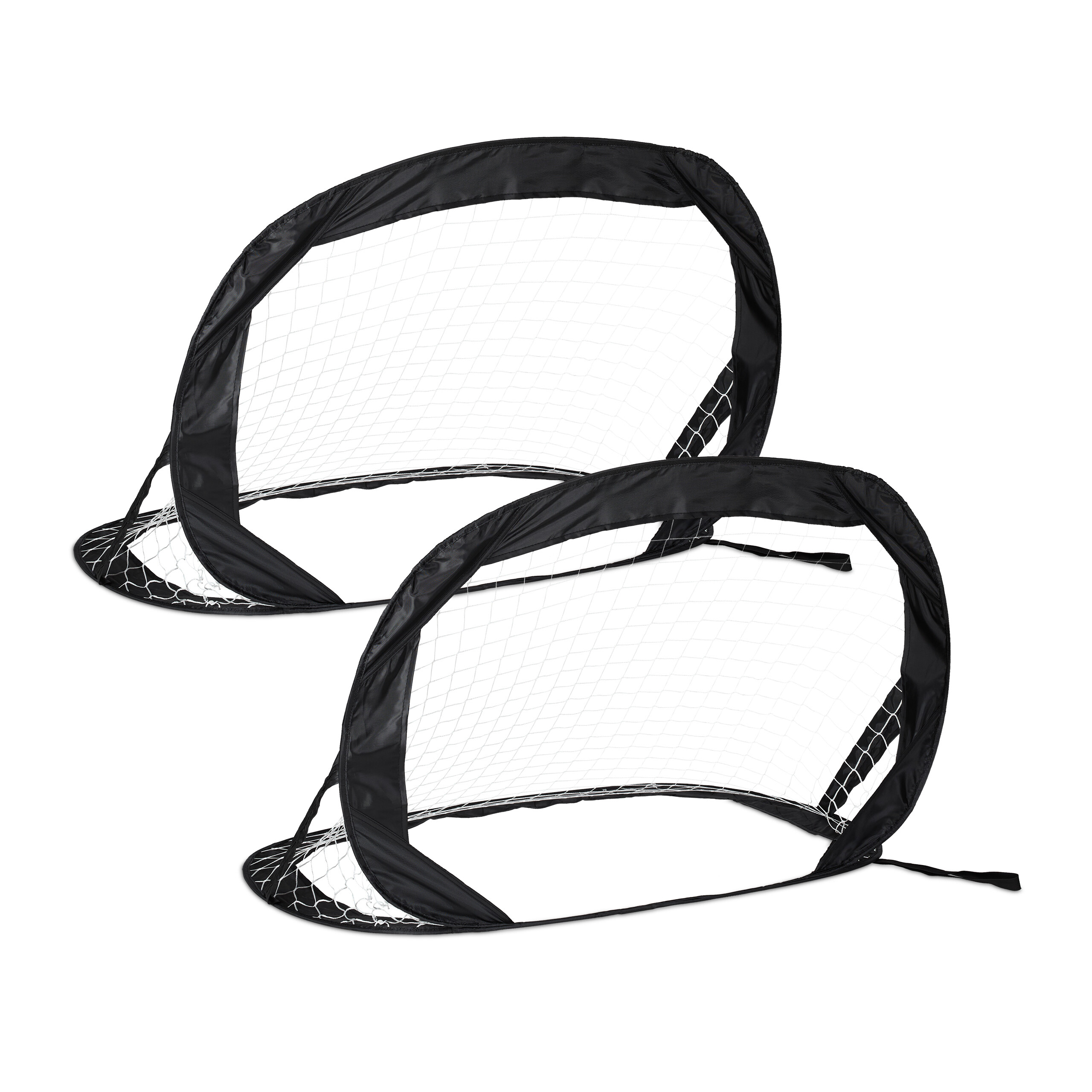 Lot de 2 cages de foot pop up, accessoires pliables pour le jardin ...