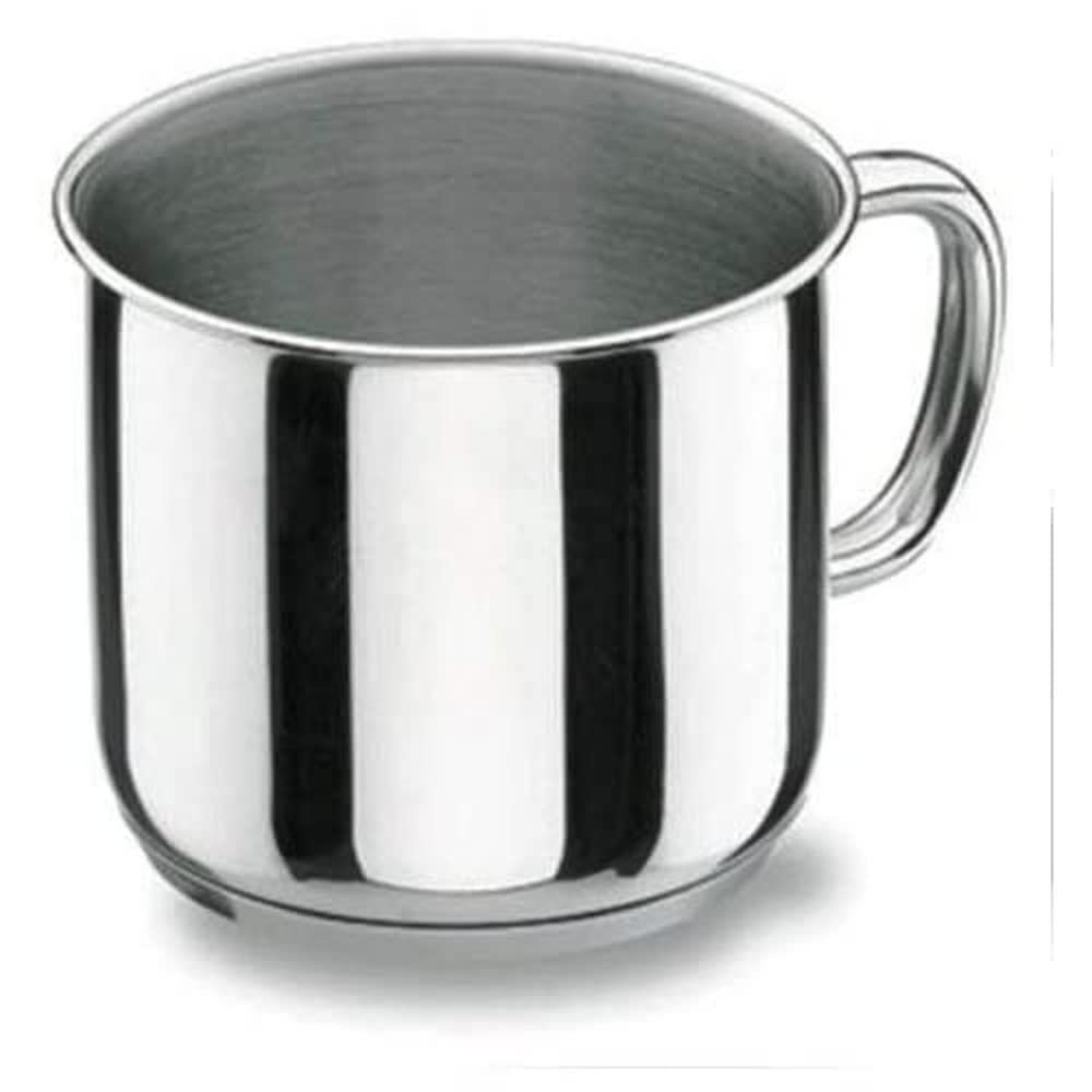 Lacor - 40714 - Pot Cylindrique Vitrocor 14cm Inox | Leroy Merlin