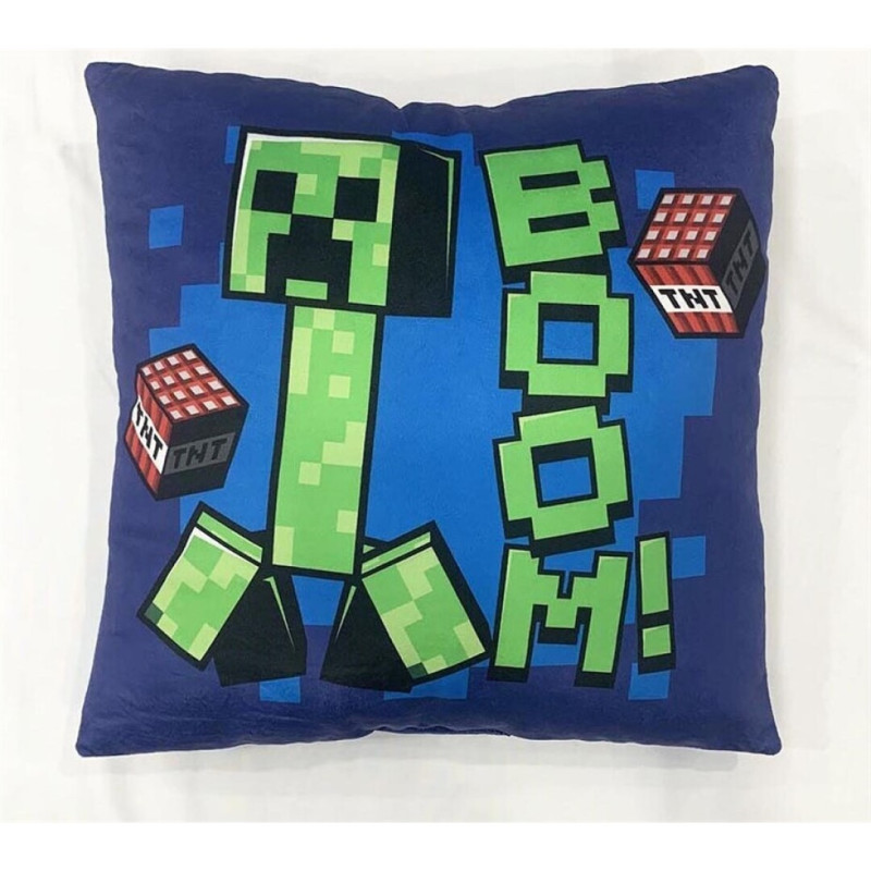 Coussin Forme Minecraft - 40x40 cm | Leroy Merlin