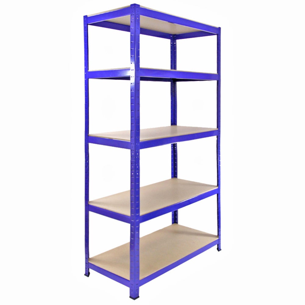 Monster Racking - Rayonnage T-Rax en Acier Sans Boulons Bleu 90cm x ...