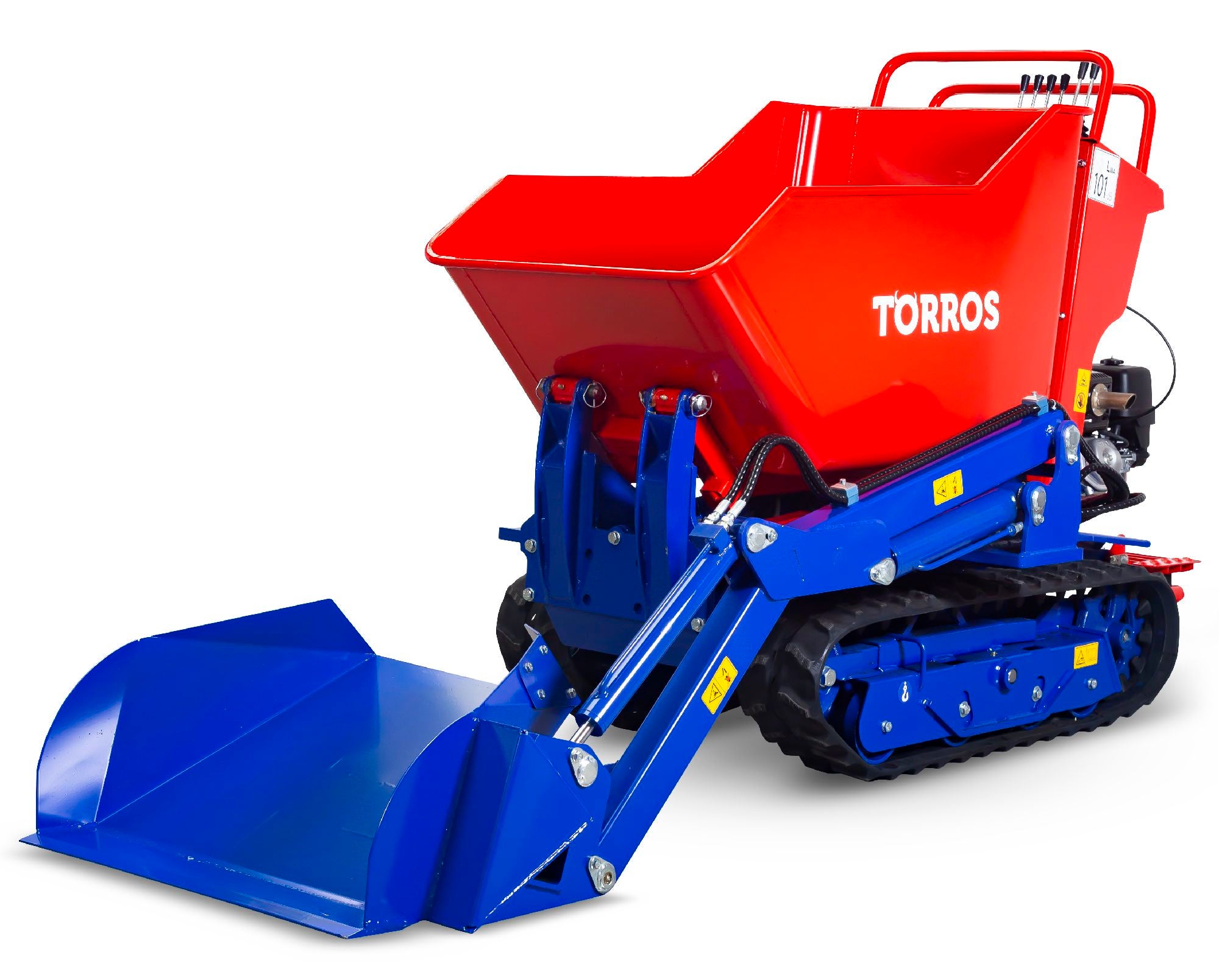 Minidumper Honda hydrostatique à chenilles avec pelle inclinable 80 kg ...