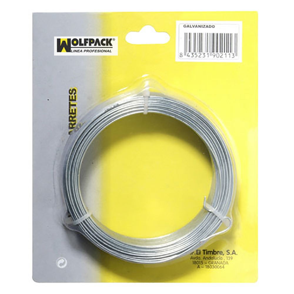 Fil de fer galvanisà Â© Maurer 1,10mm / 6 (bobine 50 metros) | Leroy Merlin