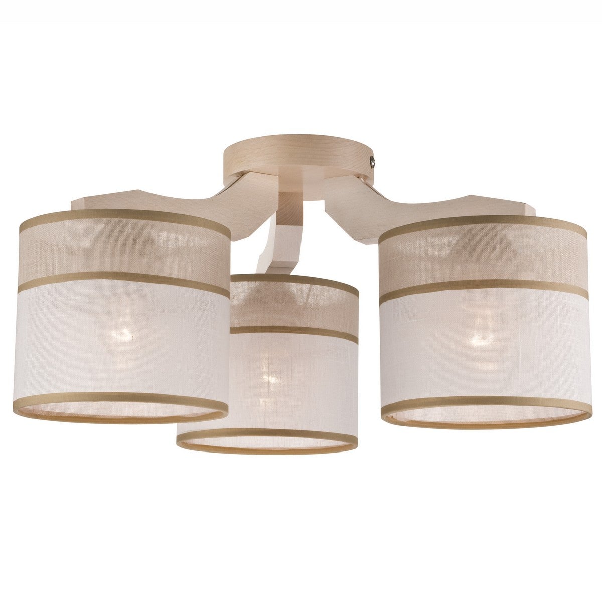 Lámpara de Techo Andrea, Madera, Blanco, EPIKASA | Leroy Merlin