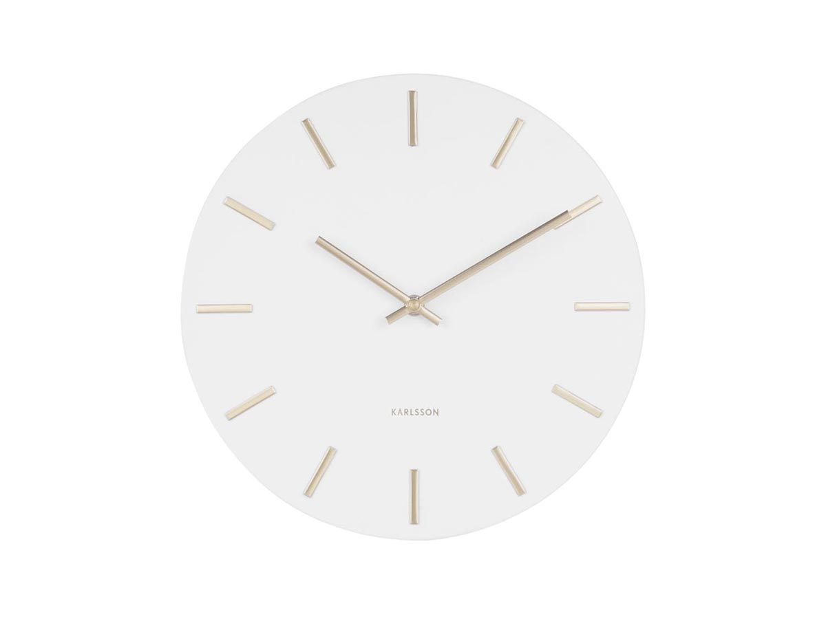 Reloj moderno de metal Charm 30 cm | Leroy Merlin