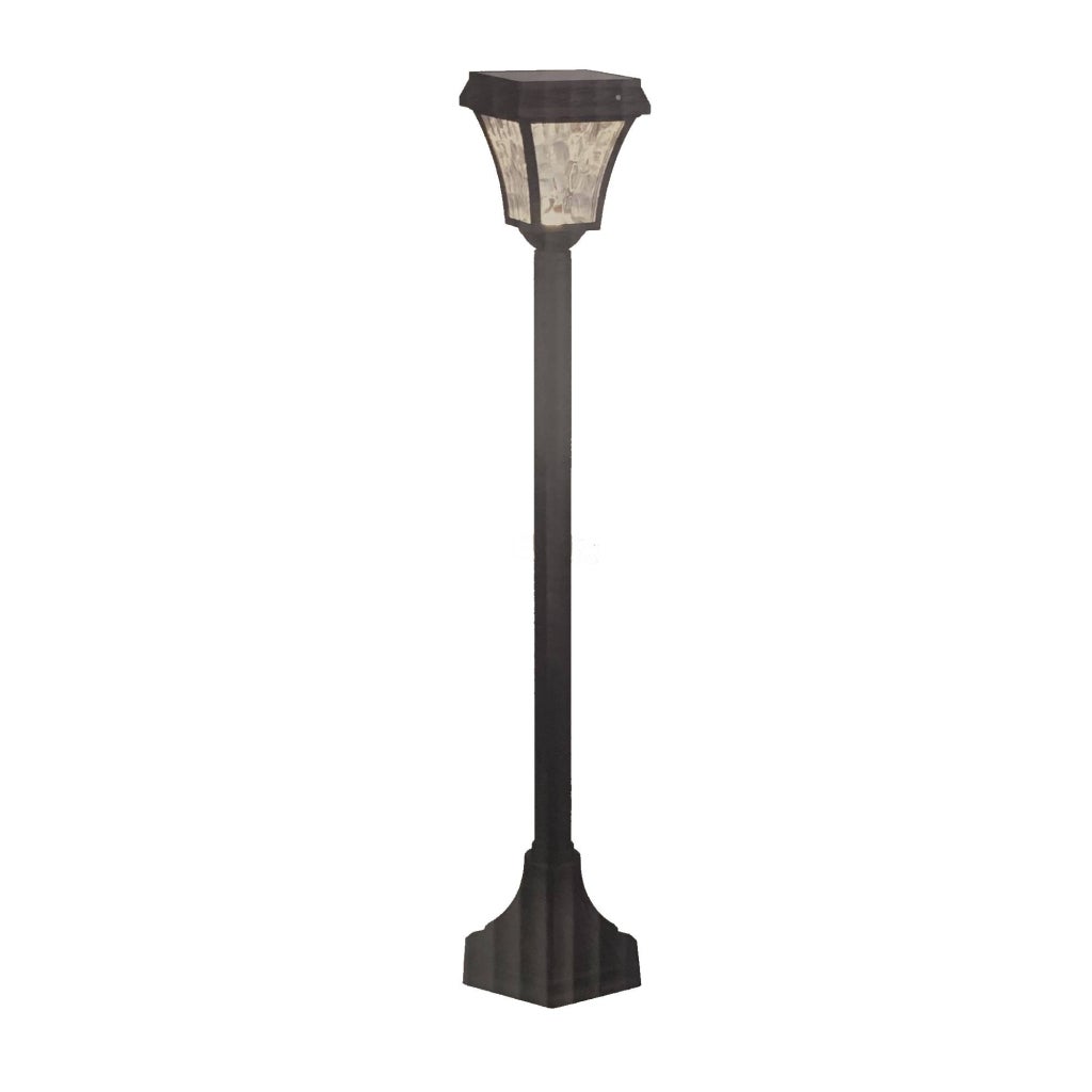 Samsung Solar LED Garden Lamp with Pole Couleur Matt Noir 3in1 IP65 ...