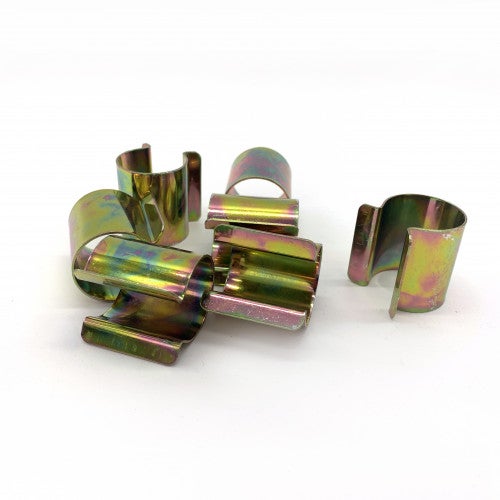 Clips de fixation acier nickelé ou acier bichromaté, Diamètre 20 mm ...