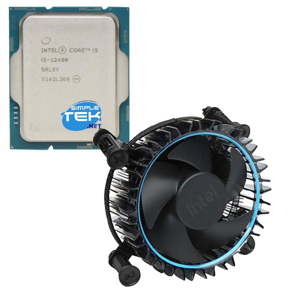 Processore Cpu Intel Core I5 12400 Lga 1700 Bulk Tray Pc Con ...