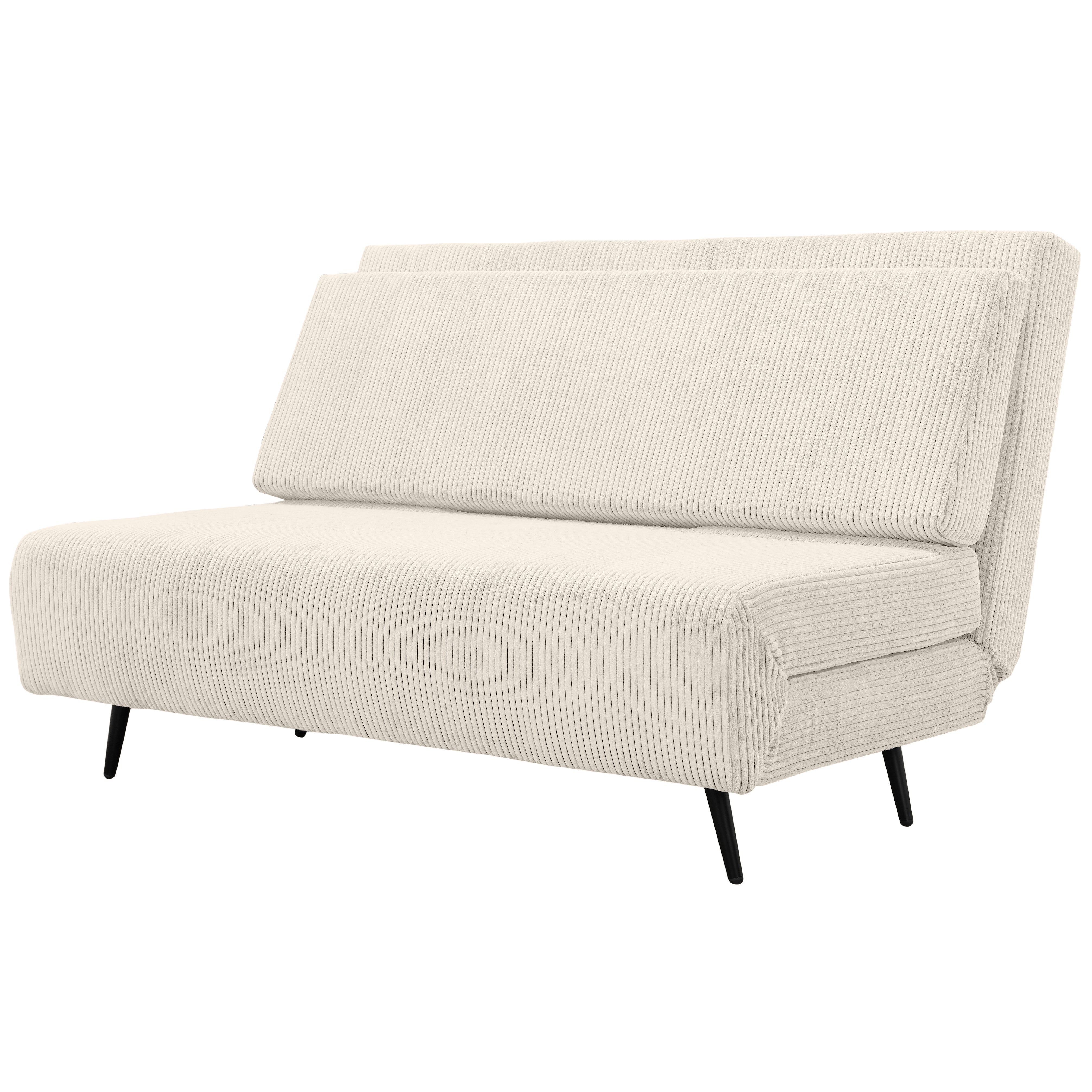 Mallory | Méridienne 140 Tissu Crème | Leroy Merlin