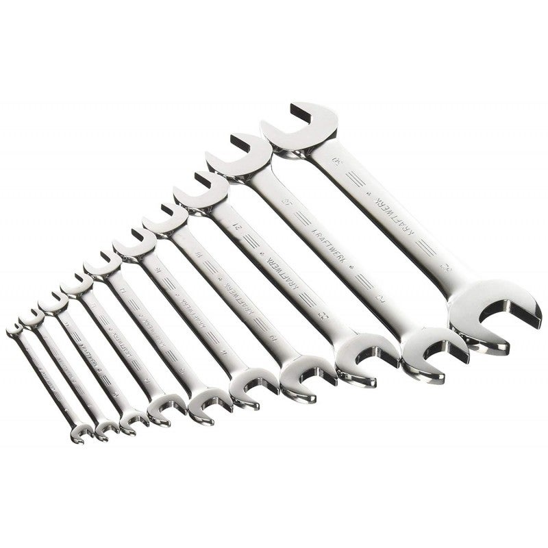 KRA3553. Jeu de 10 clés à fourche 6 à 32mm Kraftwerk | Leroy Merlin